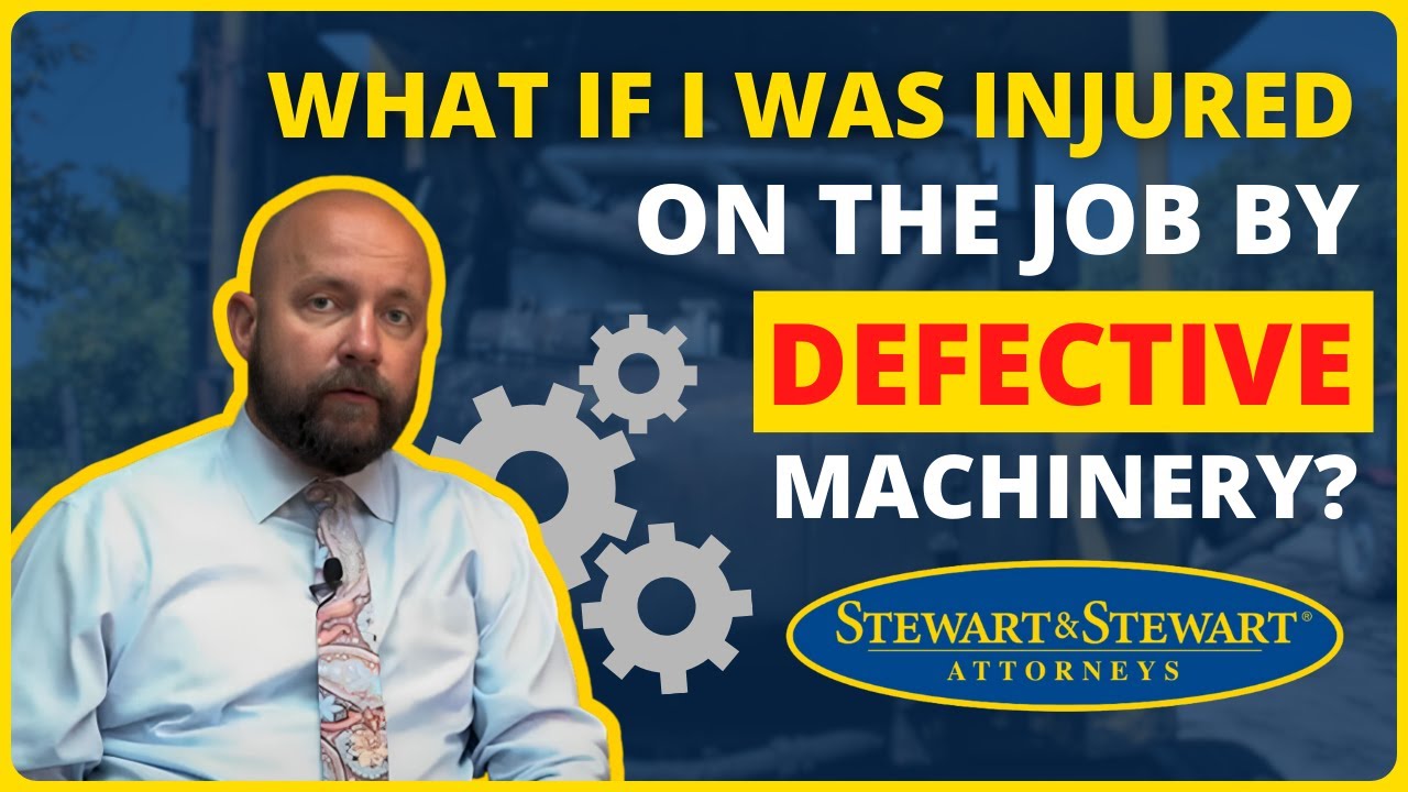 What If I Was Injured On The Job By Defective Machinery? - YouTube