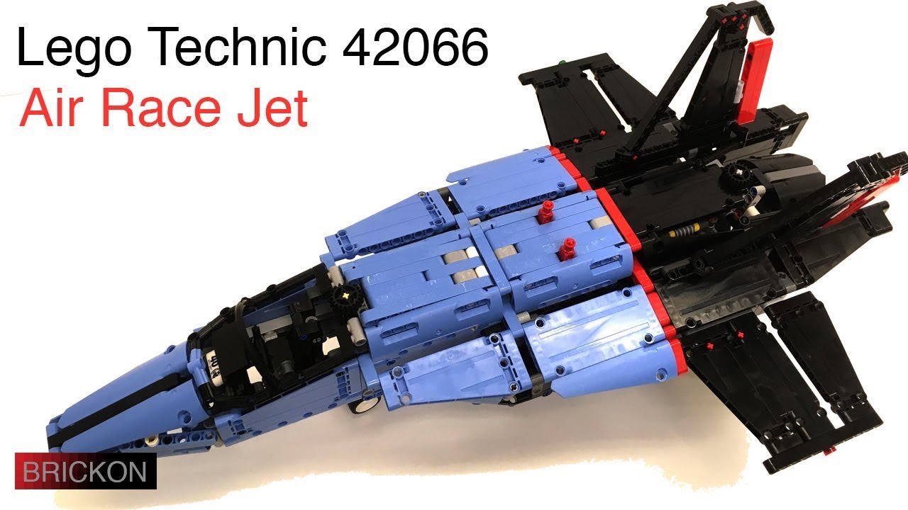 Lego Technic Air Race Jet 42066: Functions - YouTube
