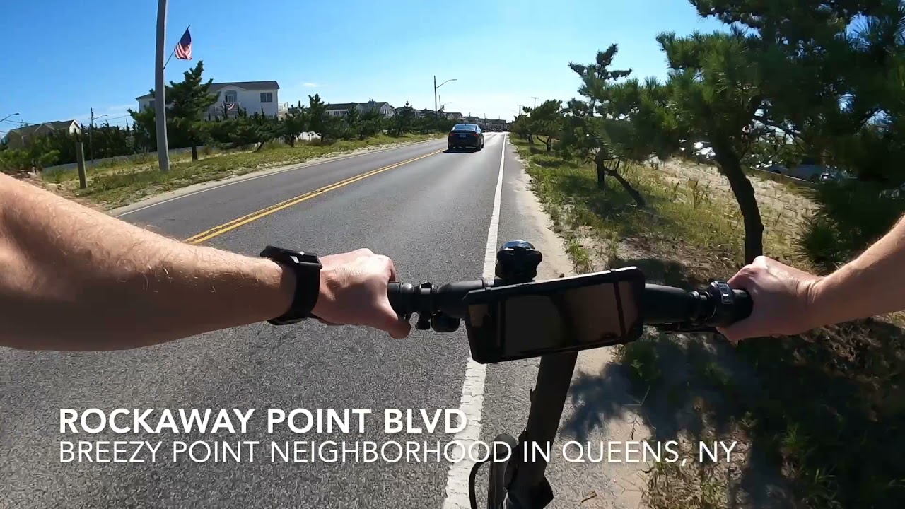 Bike Ride Through "Gated Neighborhood" in NYC: Breezy Point, NY - YouTube