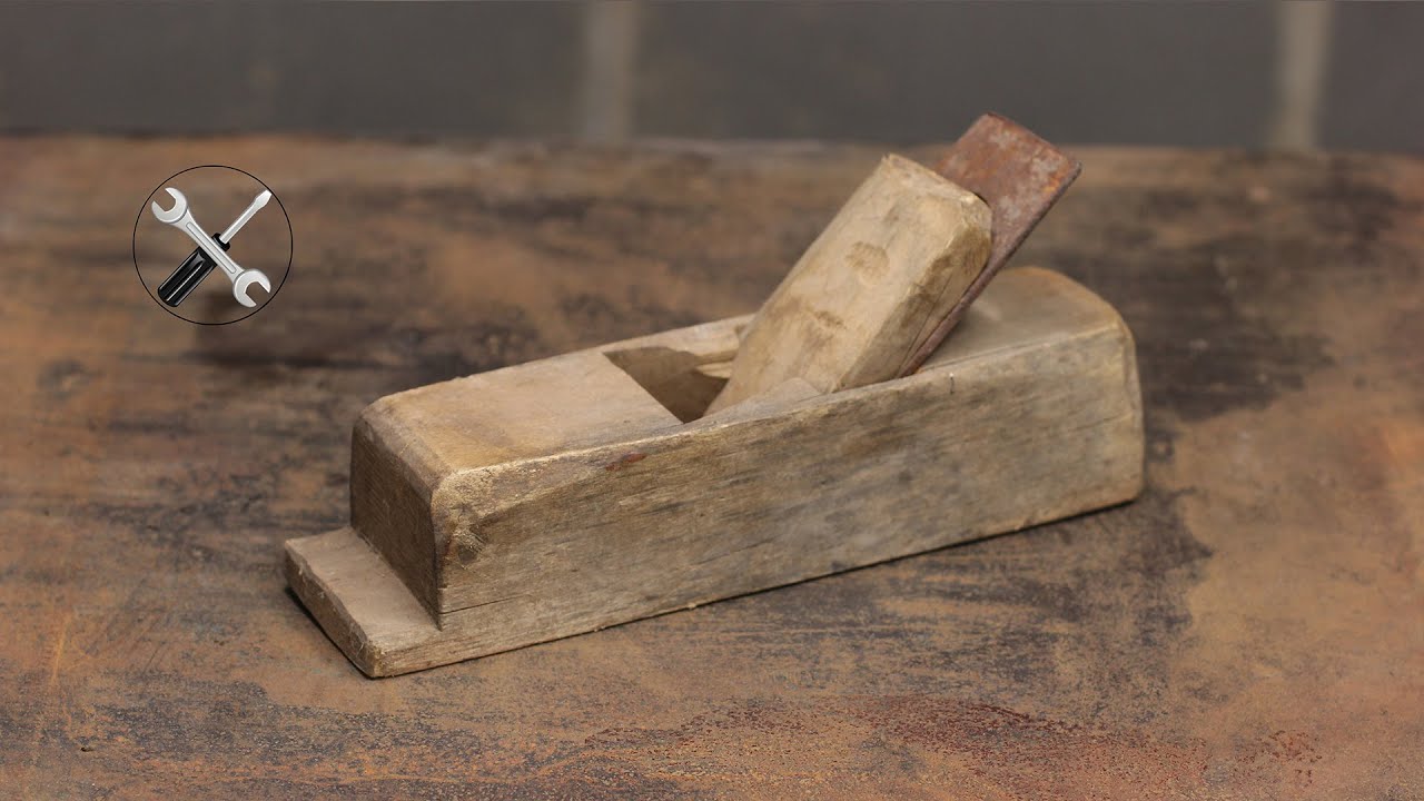 Antique Wooden Hand Plane Restoration - YouTube