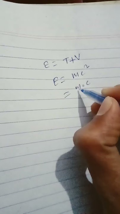 expression for Total energy in special relativity #shorts #physics #viral - YouTube
