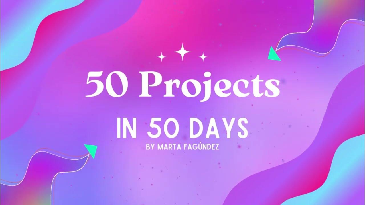 Day 1 Expanding Cards 50projects50days Youtube