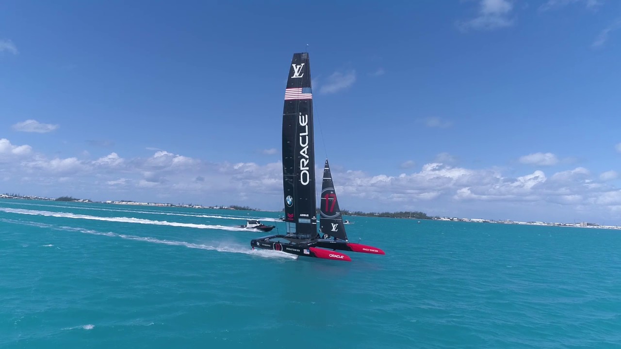 Poetry in Motion: ORACLE TEAM USA's "17" at Sail on the Great Sound in ...