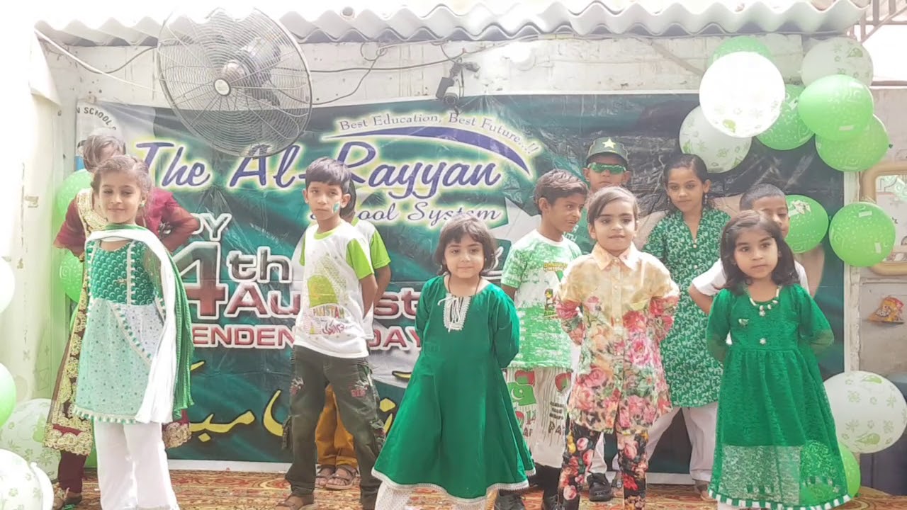 Independence Day The Al Rayyan School System Qasimabad Hyderabad - YouTube