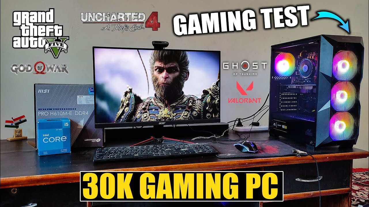 Best ₹30K Gaming PC Build | i5 12400F + GTX 1650 | Ultimate Budget ...