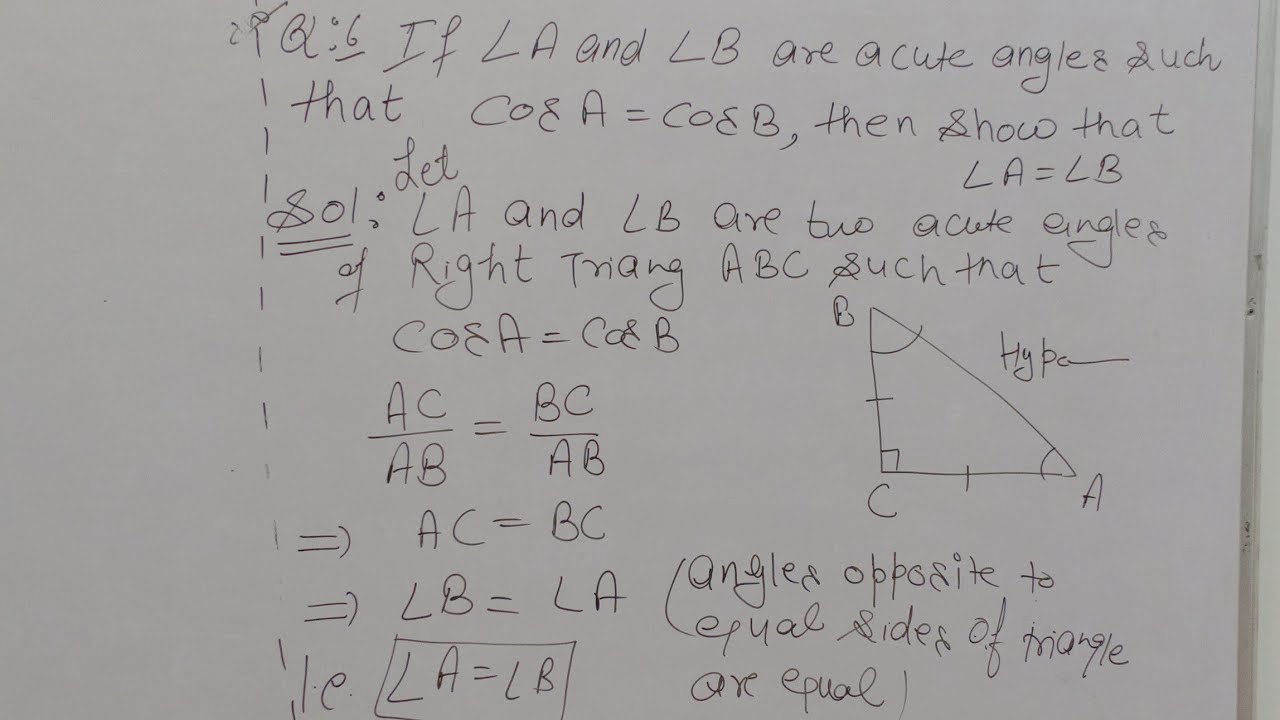 Class:10th Ex:8.1 Q:4,5 and 6 - YouTube