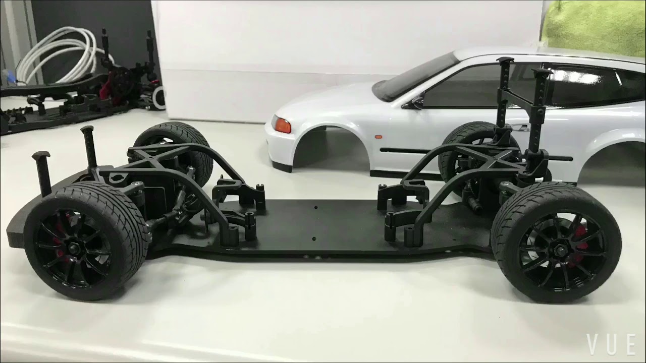 MST TCR 1/10 KIT Civic EG6 電動房車 開箱 - YouTube