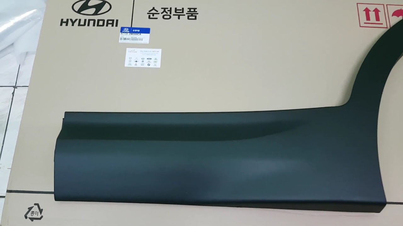 877322W000CA/ 877312W000CA Ốp ba bô lê (nẹp sườn cửa) sau Hyundai ...