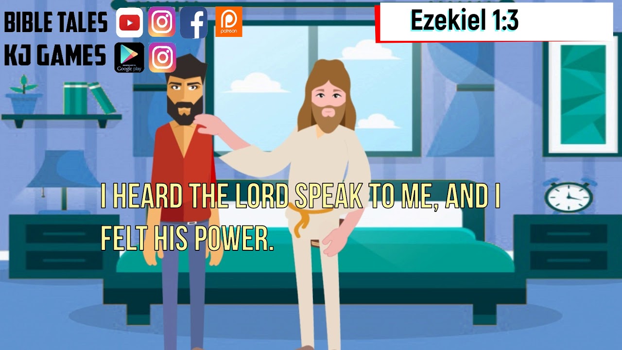 Ezekiel 1:3 Daily Bible Animated verse 21 June 2020 - YouTube