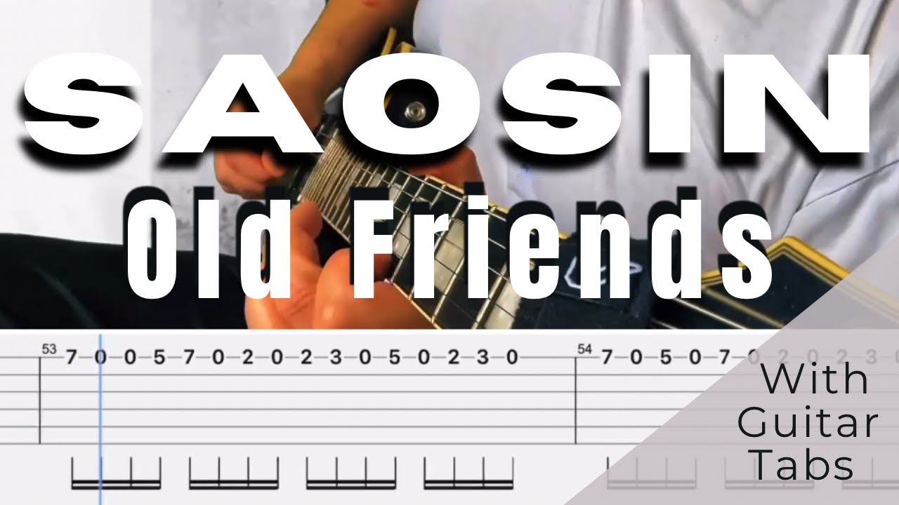 Saosin- Old Friends Cover (Guitar Tabs On Screen) - YouTube