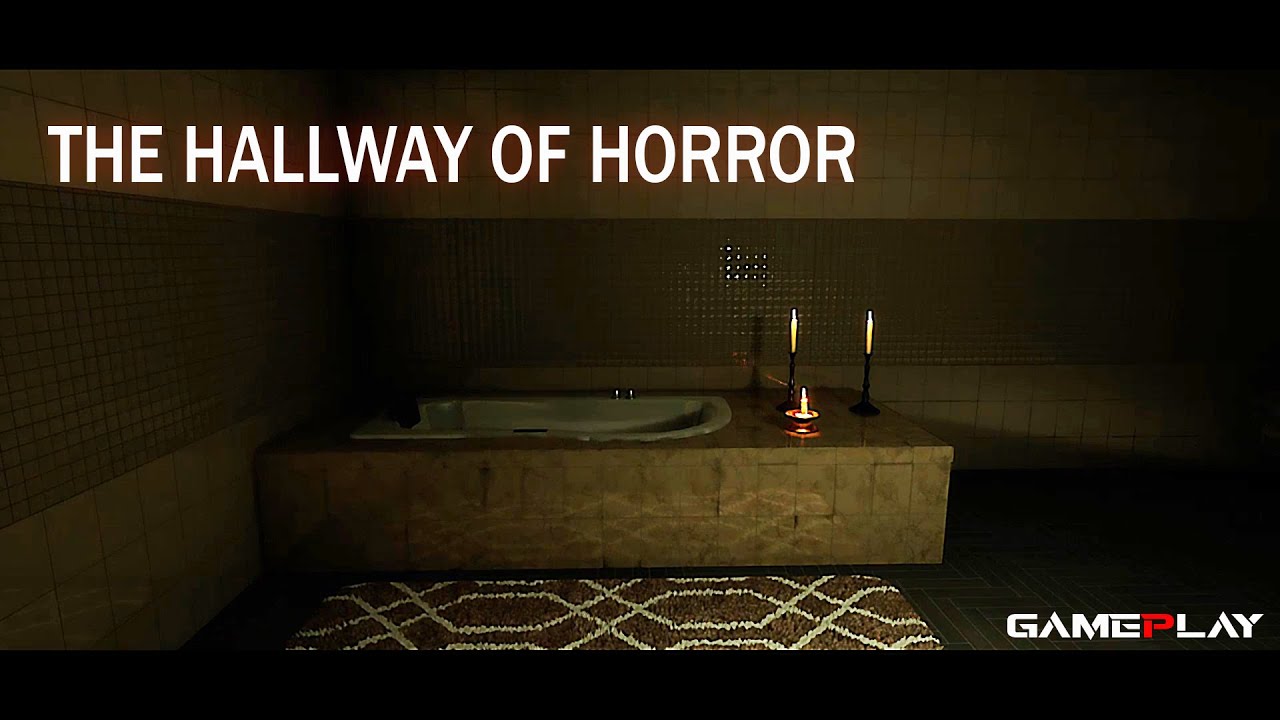 THE HALLWAY OF HORROR GAMEPLAY - Short Horror Game - YouTube