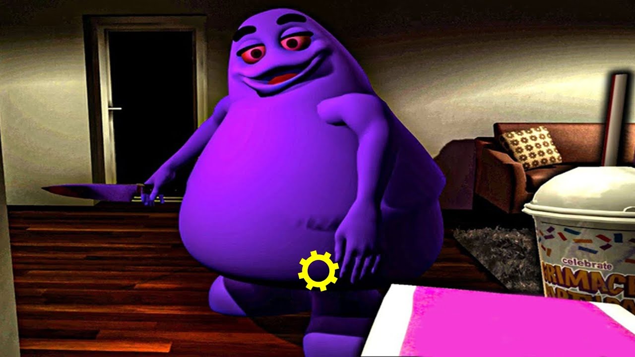 Grimace Horror Escape - Gameplay Trailer Part 2 - Grimace's Birthday ...