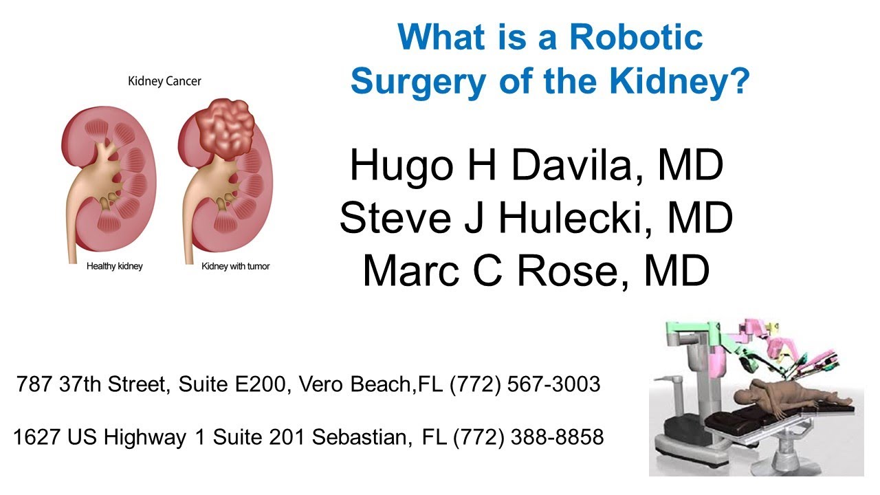 What Is Robotic Surgery of the Kidney - YouTube