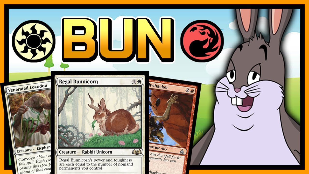 Boros Bunny Convoke Tokens w/ NEW Regal Bunnicorn 【 Wilds of Eldraine ...