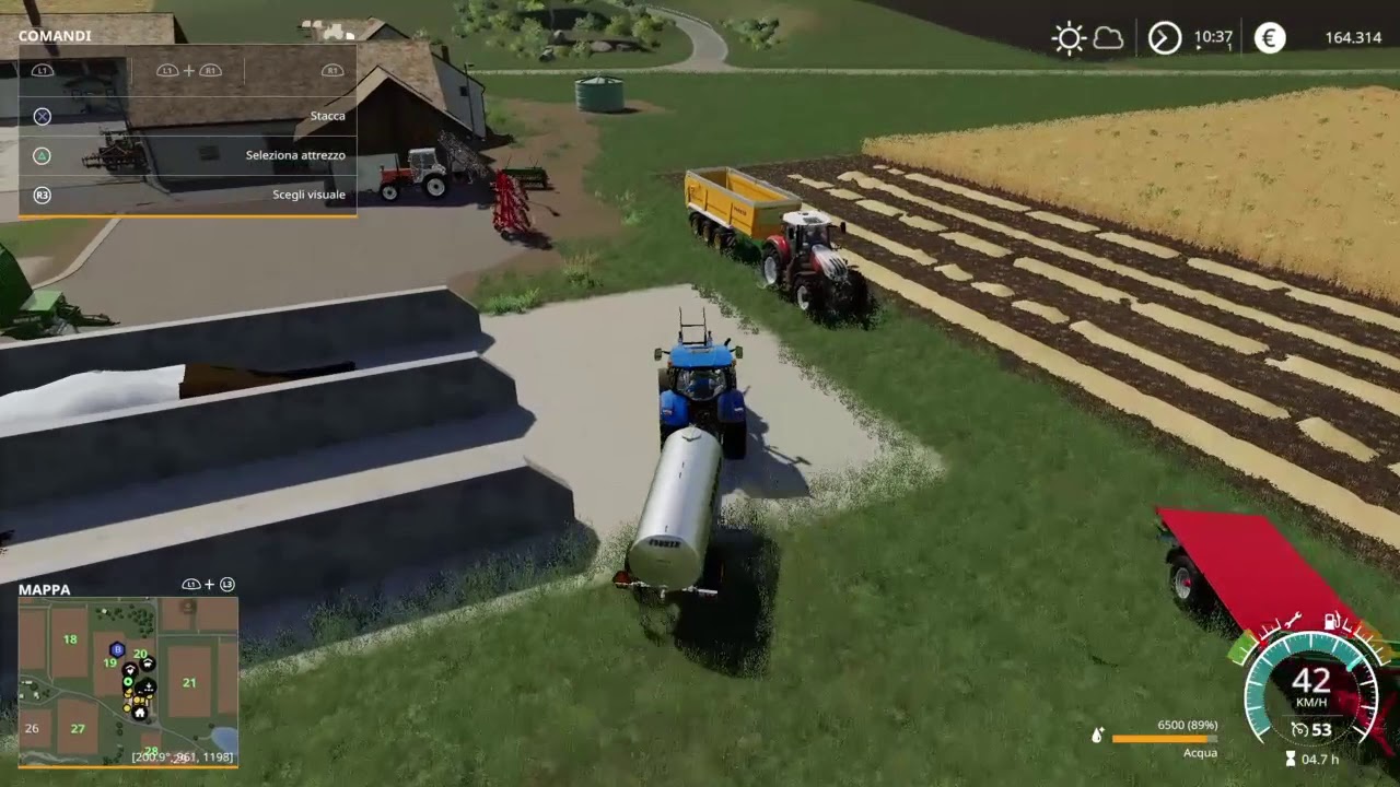 FARMING SIMULATOR 19 PS4 TUTORIAL ITA #10 PECORE - YouTube