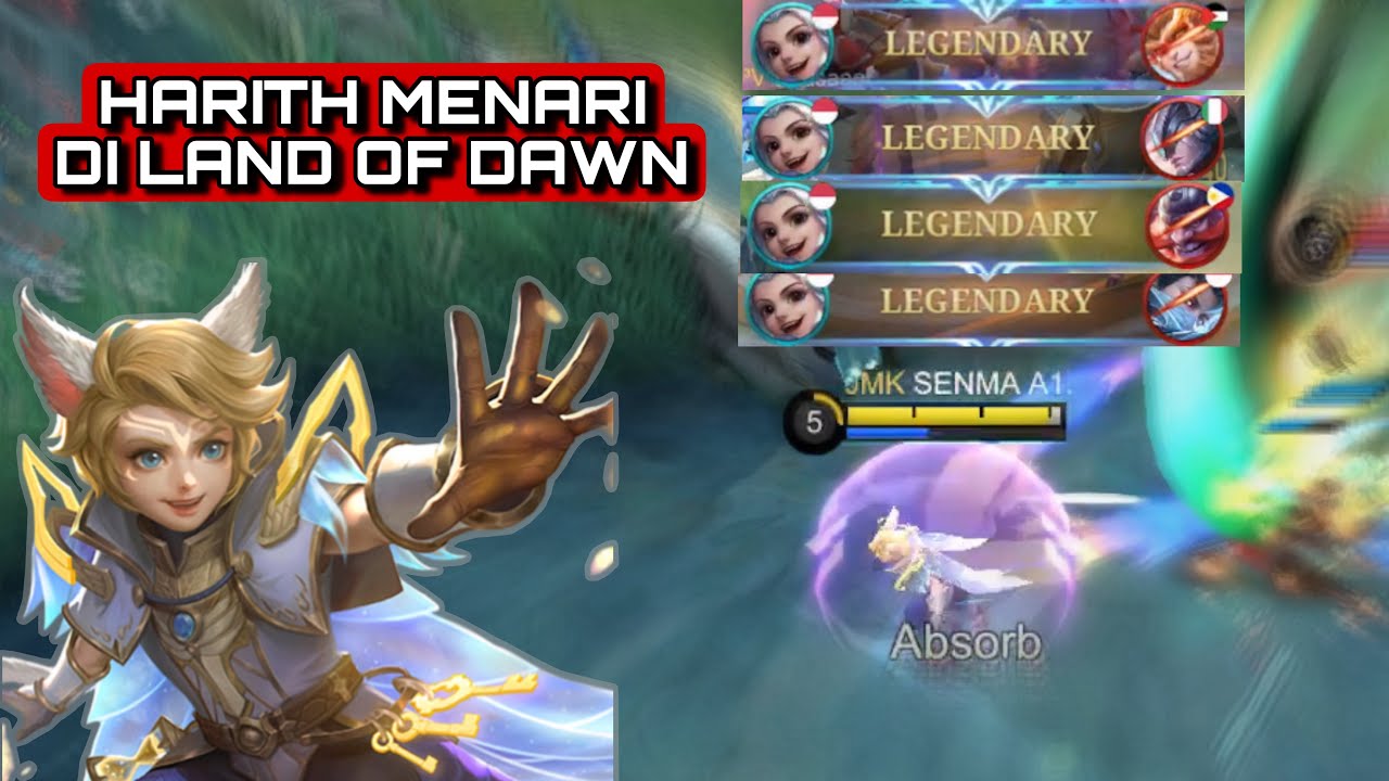 SKILL 2 HARITH DI BUFF ?!! DASH SECEPAT KILAT SUSAH DI SENTUH !!! MOBILE LEGENDS - YouTube