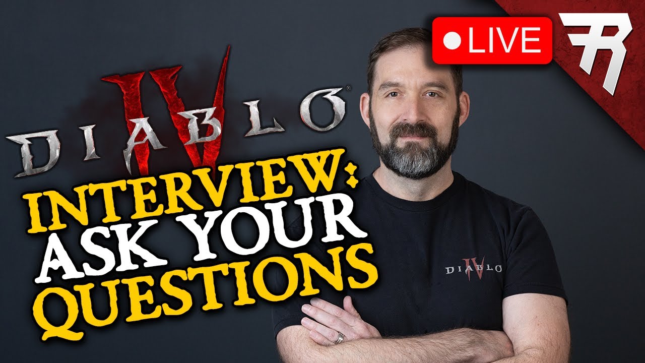 Live Interview with Diablo 4 Associate Game Director Joe Piepiora - YouTube