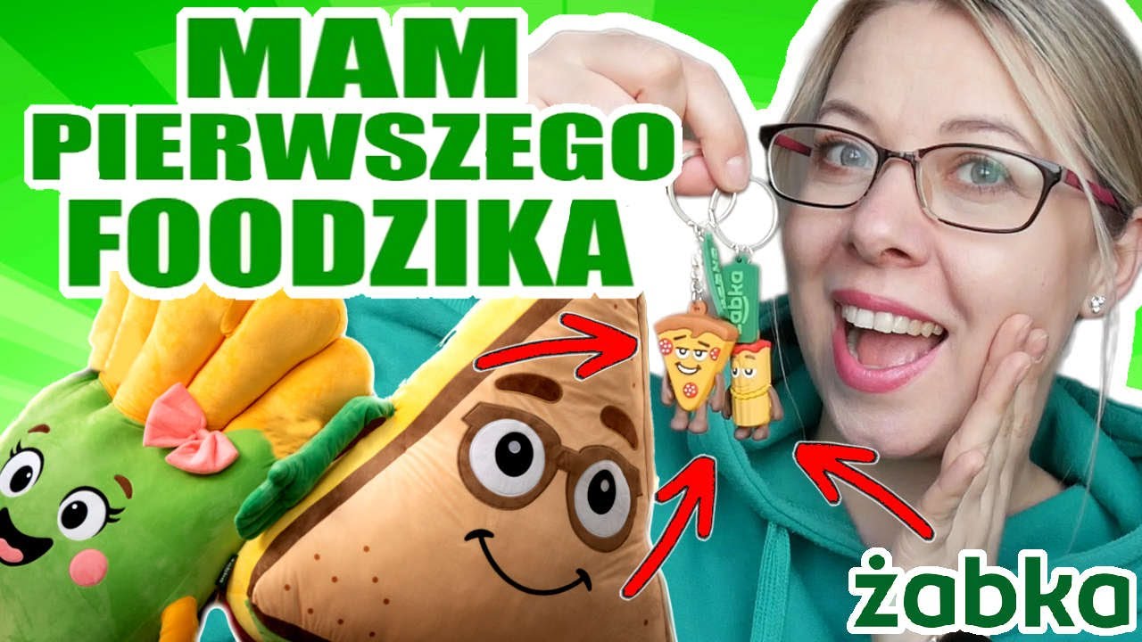 MASKOTKI z ŻABKI 💚 MAM PIERWSZY BRELOCZEK FOODZIKA #żabka #foodziki # ...