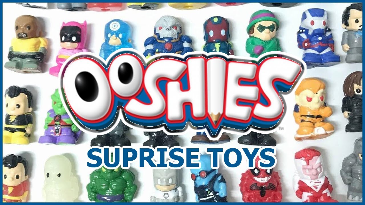 OOSHIES SUPRISE 'SUPER HERO' TOY REVEALED - YouTube