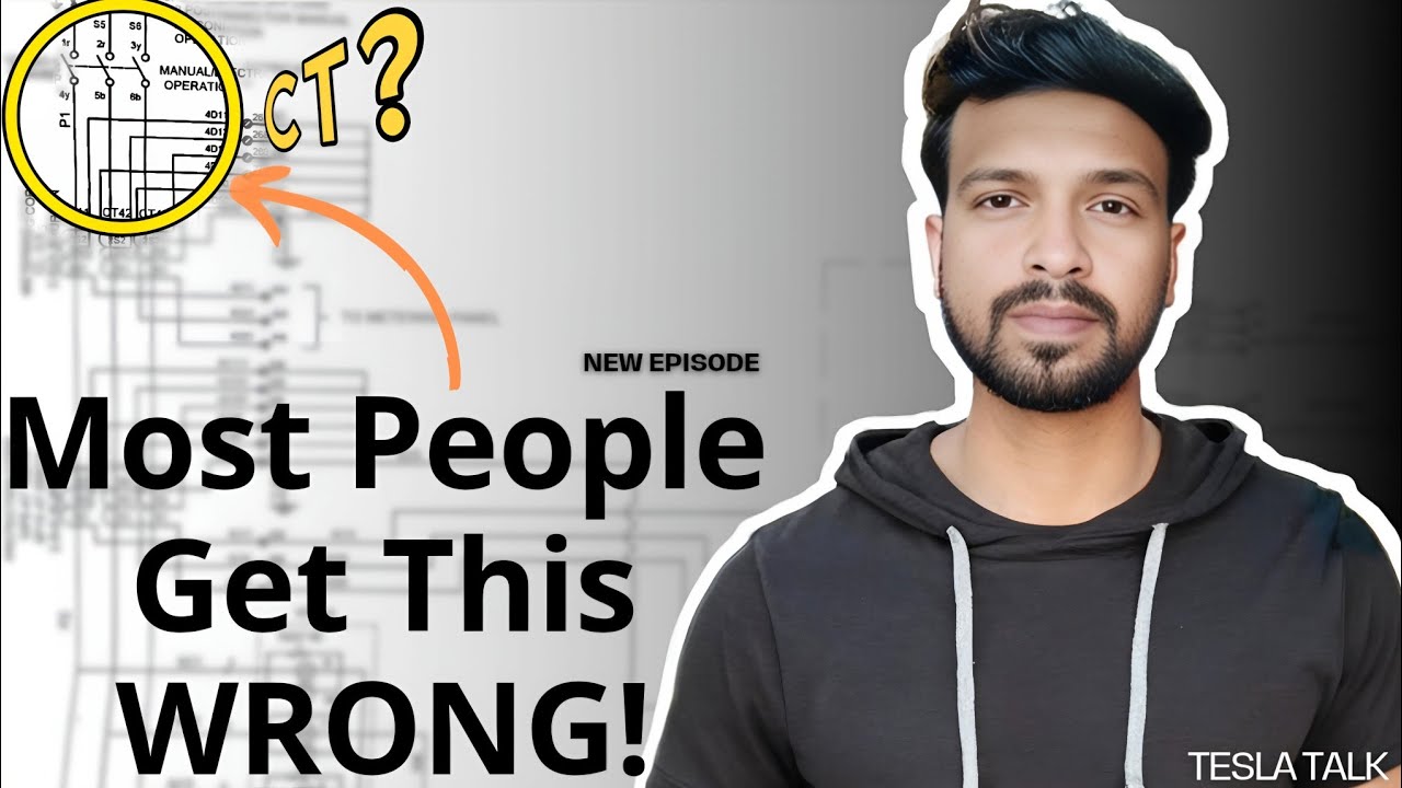 Breaker, Relay, and CT Schematic Explained - YouTube