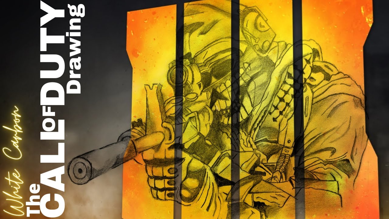 CALL of DUTY Mobile Drawing - YouTube