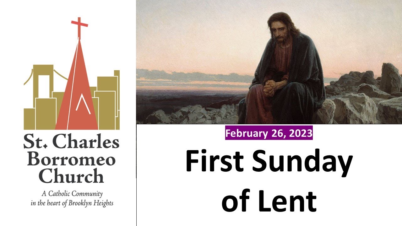Community Mass - 1st Sunday of Lent - YouTube