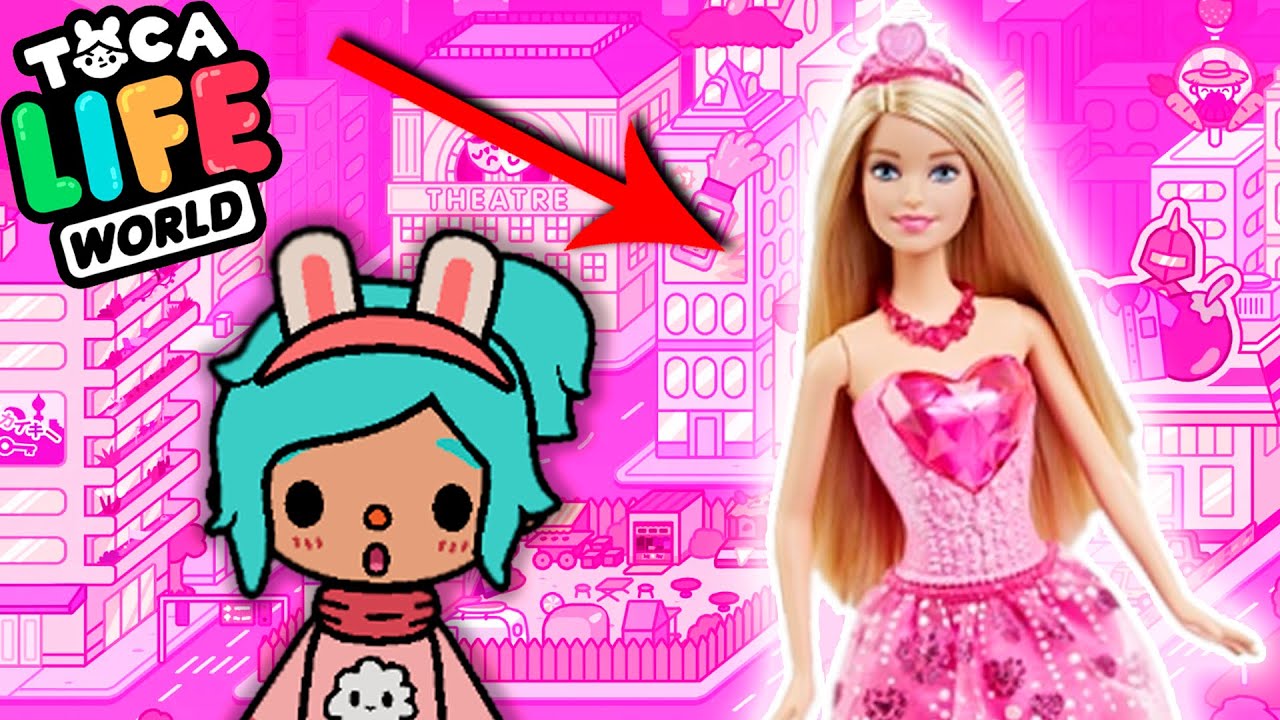 ALL PINK STUFF in Toca Boca 💗 Toca Life World - YouTube