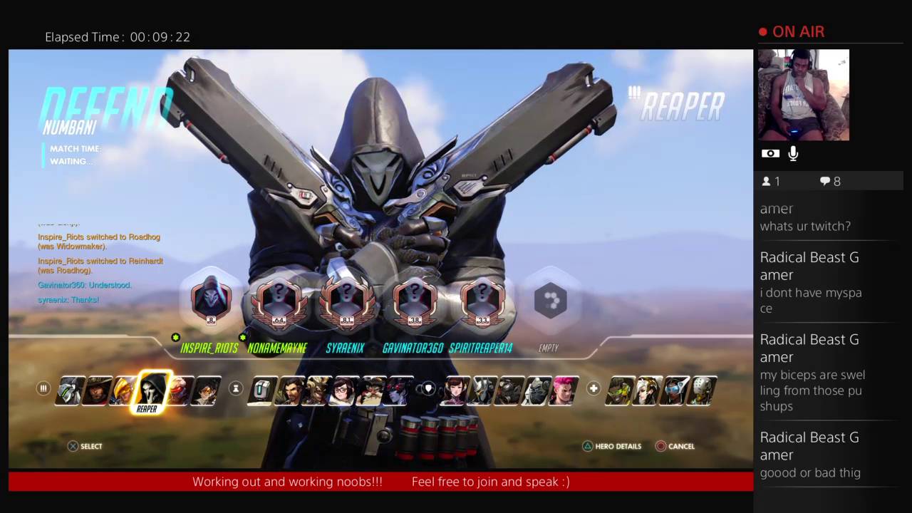 Swole guy, Life talks, and noob beating overwatch - YouTube