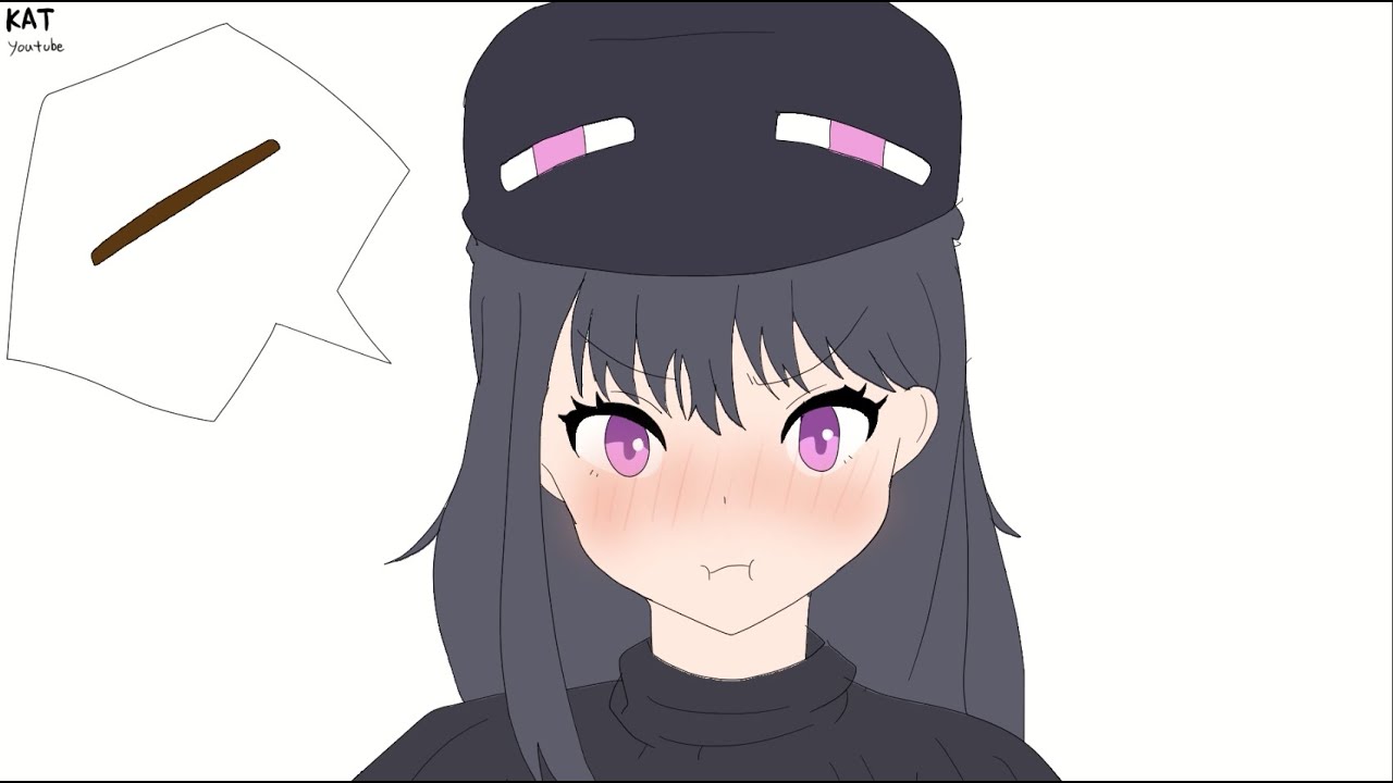 Endergirl loves Steveㅣminecraft anime EP1 - YouTube