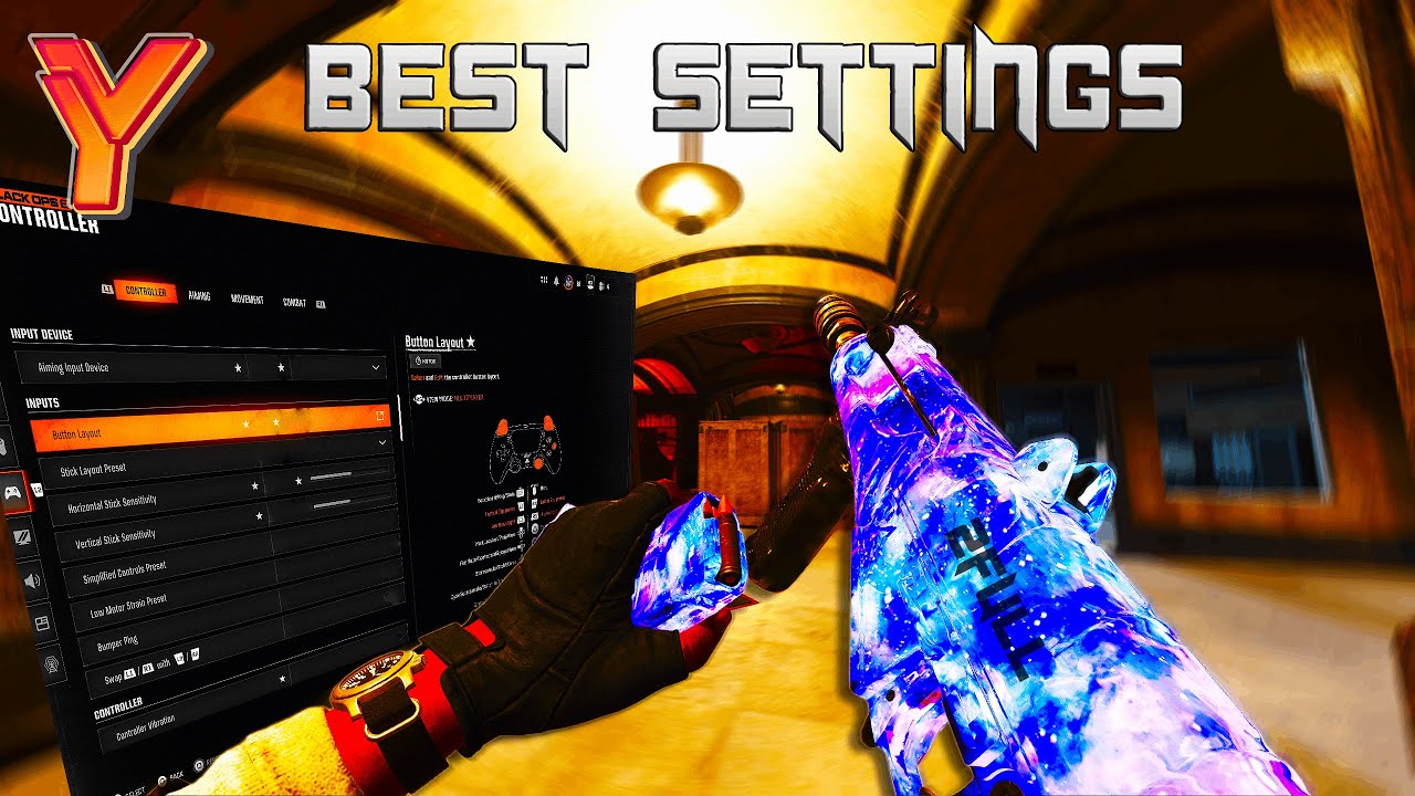 BLACK OPS 6 NEW BEST SETTINGS AFTER UPDATE 🔌 (BO6 Controller Settings ...