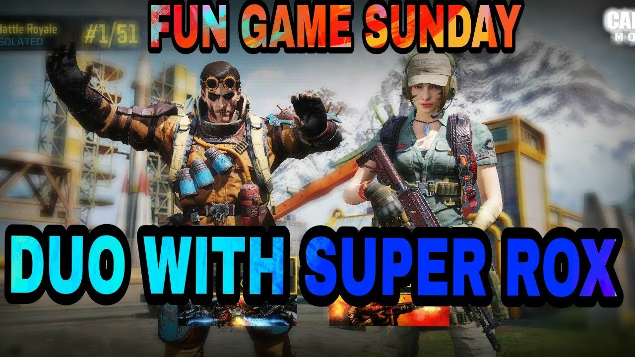 CODM BR DUO WITH SUPER ROX GAMEPLAY... ABUSING THE USE OF TANK FOR EASY WIN? - YouTube