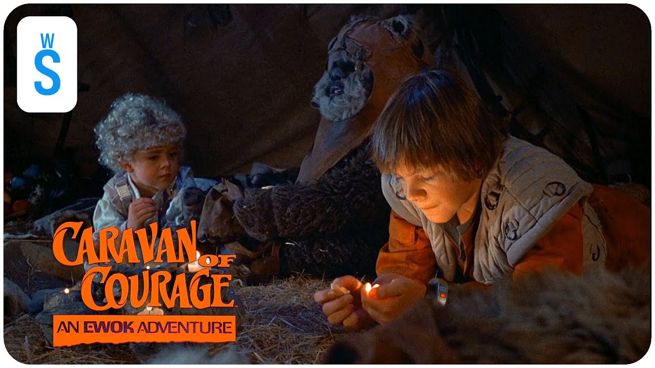 Caravan of Courage: An Ewok Adventure (1984) | Scene: Camp for the ...
