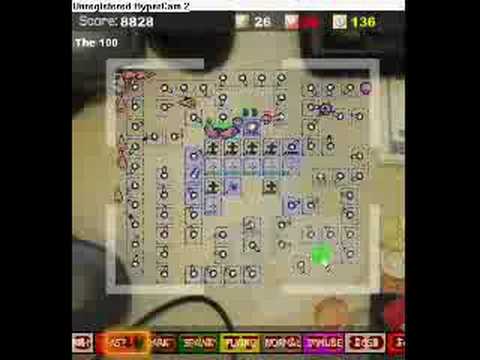 Desktop Tower Defense - The 100 - easiest map i've tried - YouTube