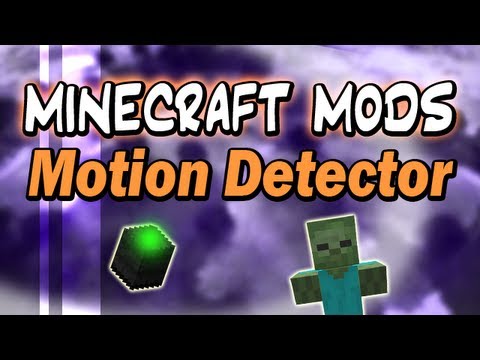 Minecraft Mods :: Motion Detector - YouTube