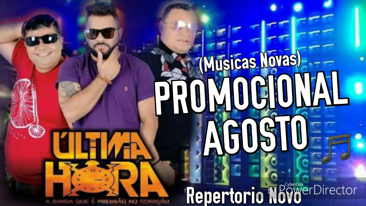 BANDA ÚLTIMA HORA - CD AGOSTO 2018 (MÚSICAS NOVAS) - YouTube