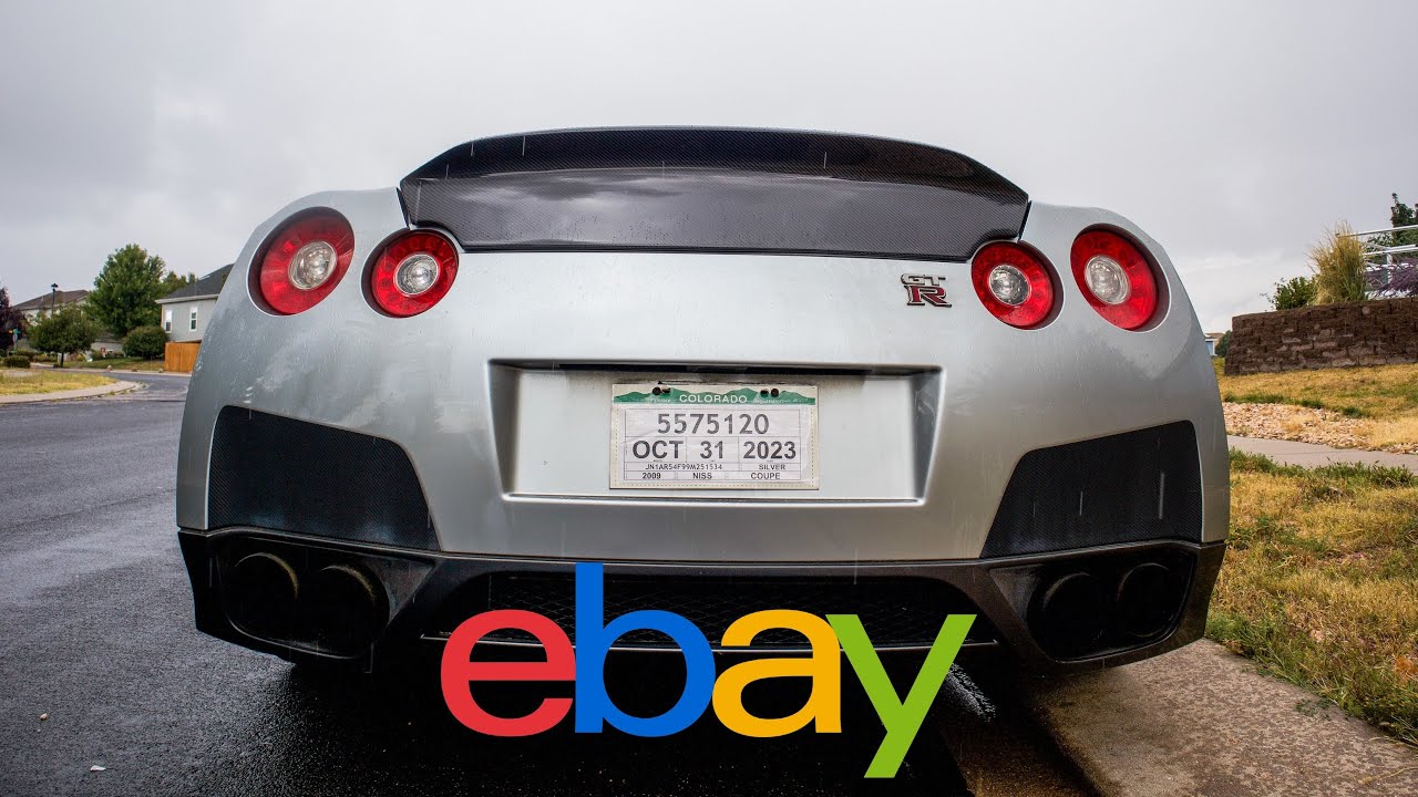 EBAY CARBON FIBER PARTS FOR MY CLAPPED OUT NISSAN GTR R35! - YouTube