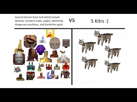 Every enemy in Ultrakill vs 5 Kitrs - YouTube