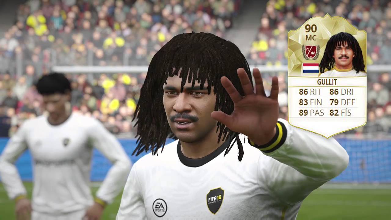 GULLIT LEGEND GAME FACE FIFA 16 - YouTube