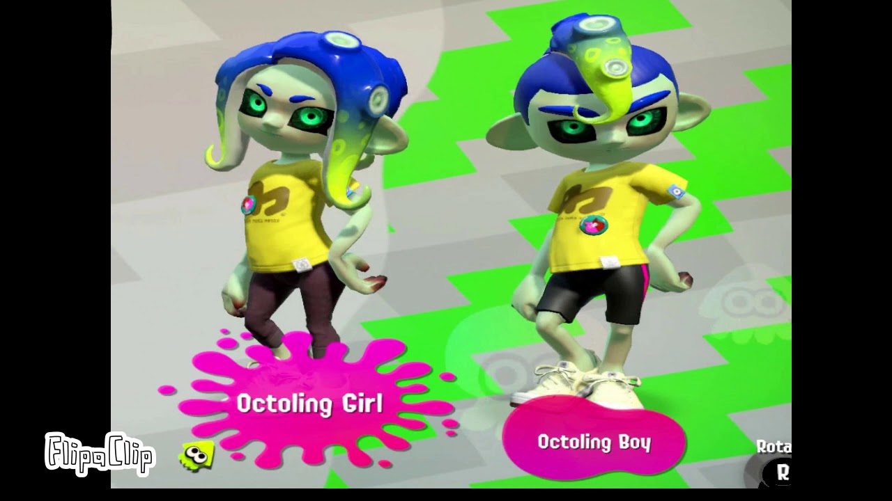 Customize your sanitized octoling (fan made) Splatoon 3 - YouTube