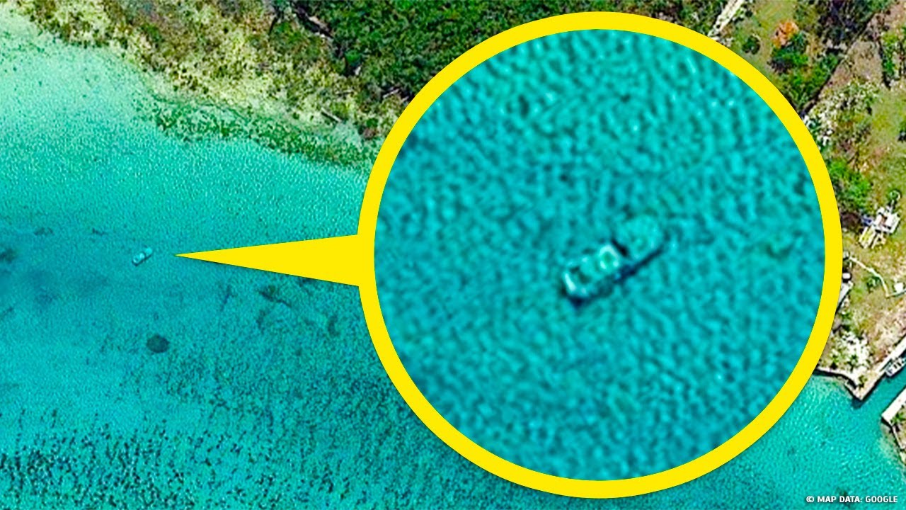 15 Lugares intrigantes que encontrarás escondidos en Google Earth - YouTube