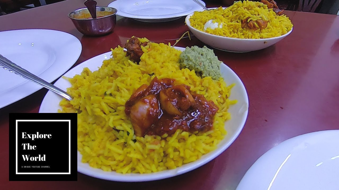 Biryani at Sulthan Palace, Cinnamon Gardens in Colombo, Sri Lanka - YouTube