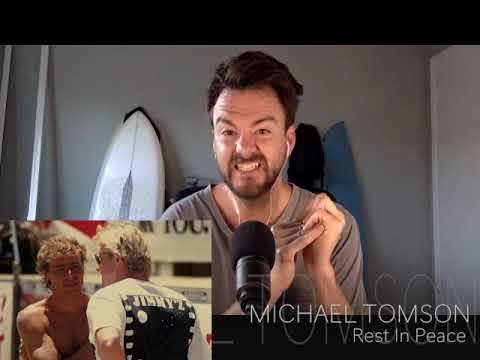 Surf Icon Michael Tomson Succumbs to Throat Cancer - YouTube
