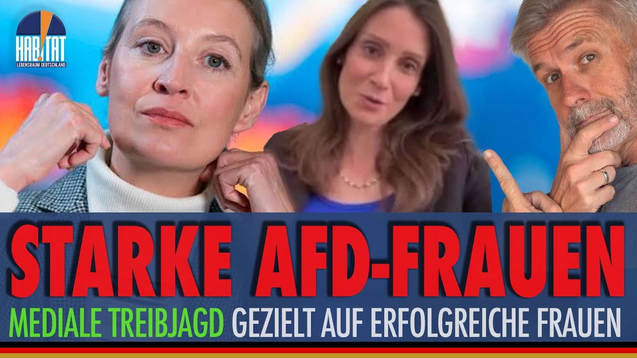 💙 HETZJAGD gegen AFD 💥 brutale Methoden gegen AFD-Kandidatinnen - von ...
