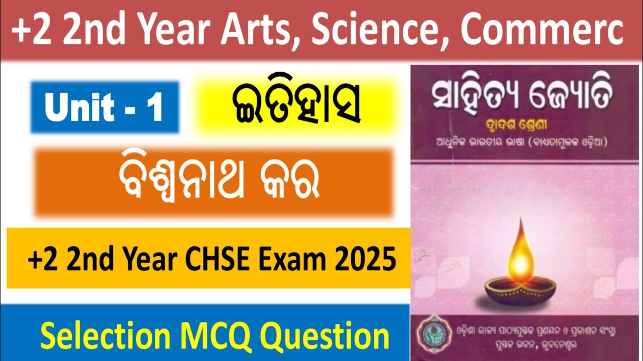 ଗଦ୍ୟ ଇତିହାସ || Itihaas Unit 1|| Itihas +2 2nd Year MIL Biswanath kar ...