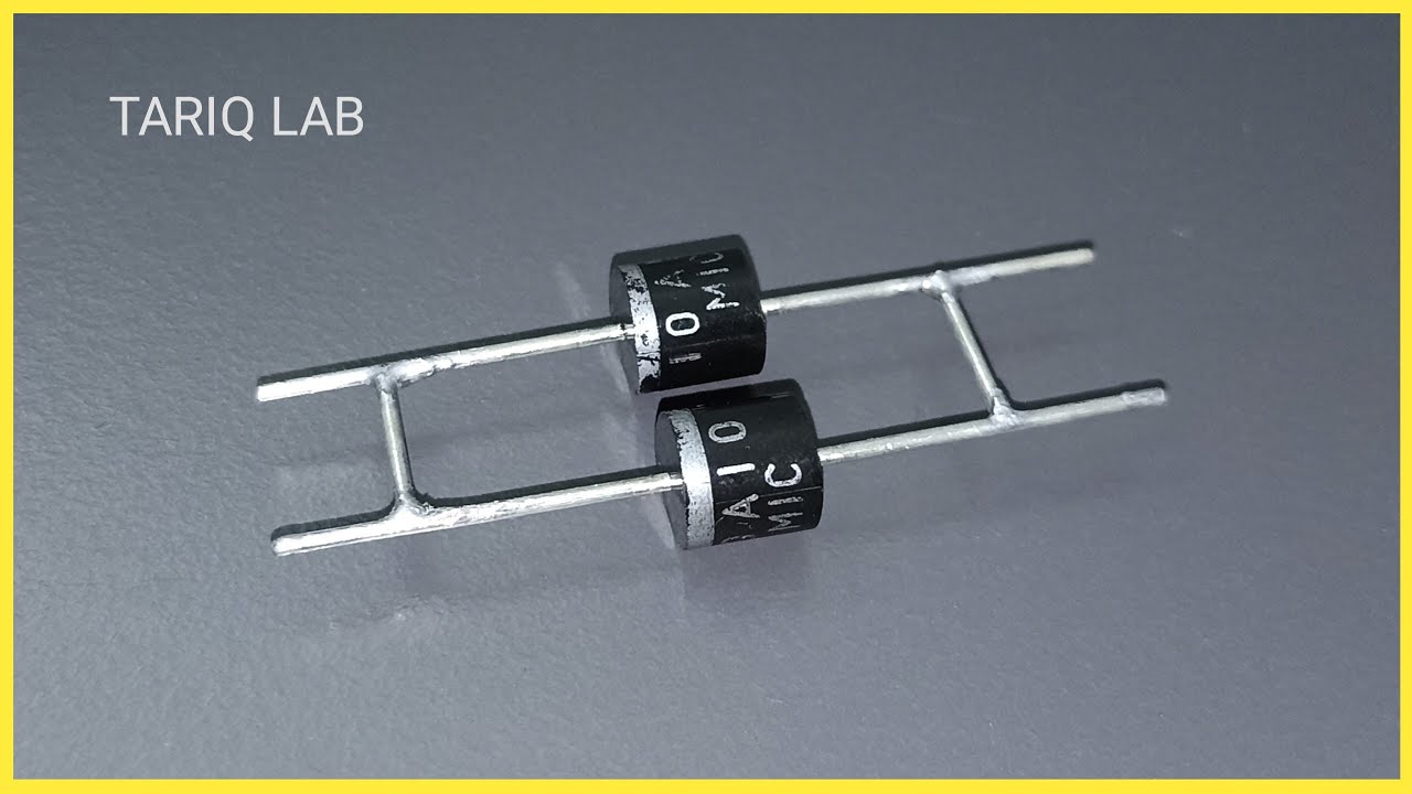 How to use diodes in parallel - YouTube