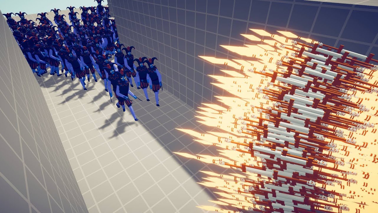 100x JESTER VS EVERY GOD | Totally Accurate Battle Simulator TABS - YouTube