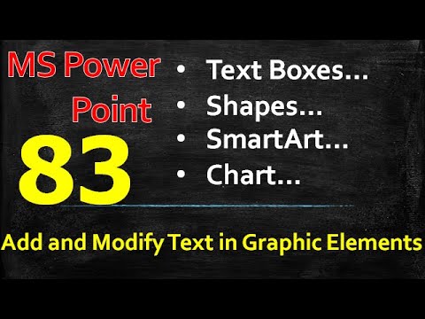 #P83 - COPA : Add and Modify Text in Graphic Elements ( ગ્રાફિક એલિમેન્ટમાં ટેક્સ્ટ ઉમેરો ...