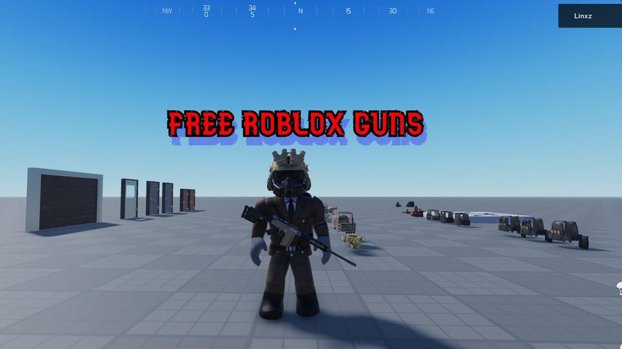Free R15 guns roblox studio - YouTube
