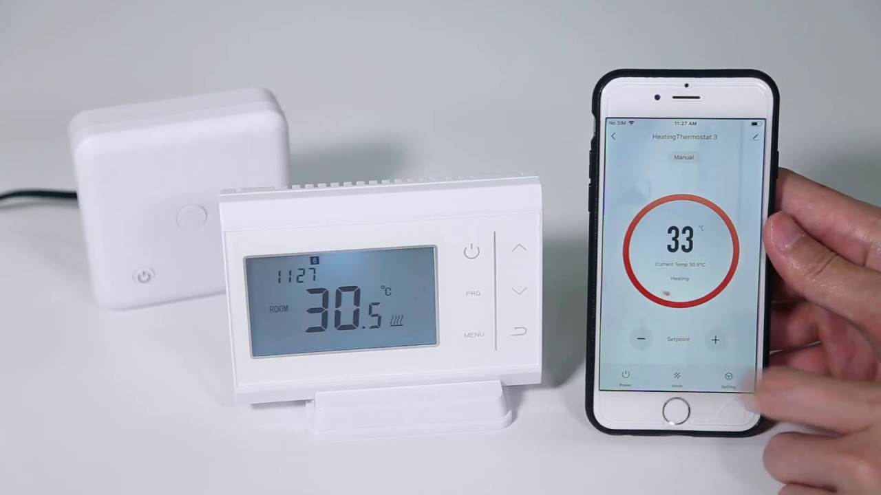 WT-11 OpenTherm Thermostat for Boiler Heating - Etop Wifi Wireless ...