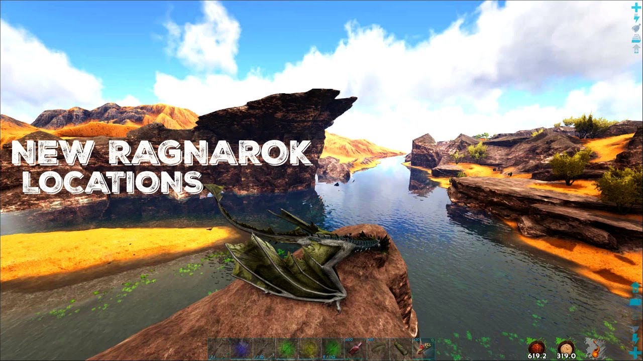 RAGNAROK's NEW SE SECTIONS - Caves and Resources (E33) - ARK Survival ...